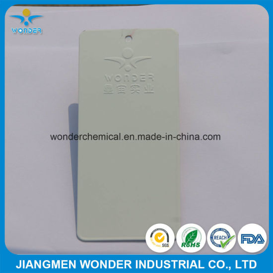 UV Resistance Matt Gloss Ral 9010 White Electrostatic Polyester Spray ...