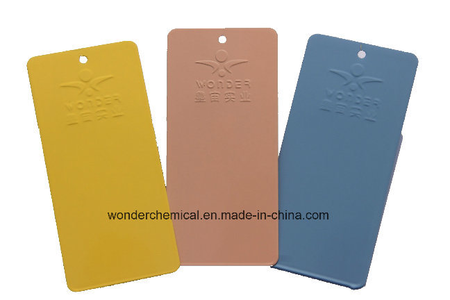 Pure Polyester Type Electrostatic Yellow/Blue Color Powder Coating ...